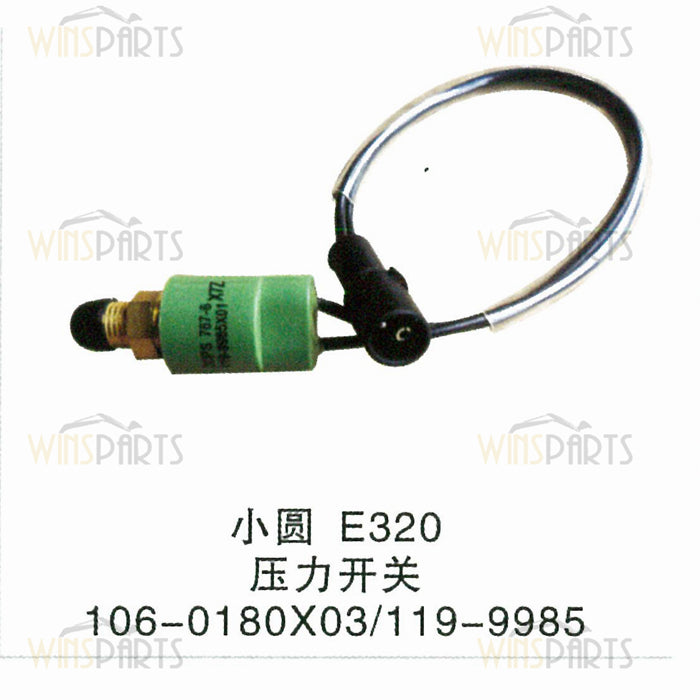 106-0180 119-9985 1060180 1199985 AS-PRESSURE Switch Sensor Caterpillar ...