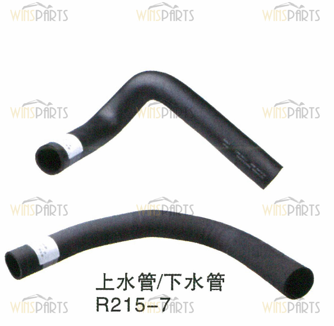 11n6-46100 11N6-46111 Water Upper TUBE Lower Radiator Hose Hyundai R215 ...