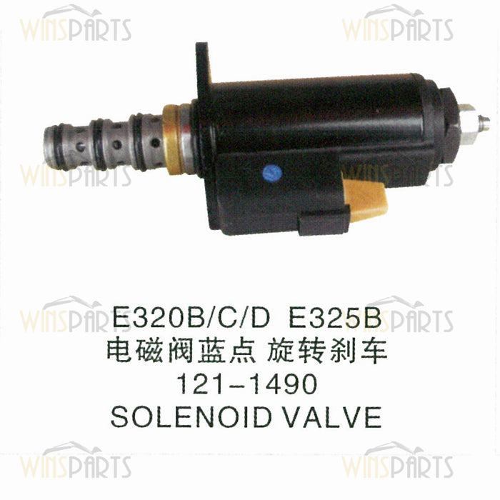 121-1490 1211490 Hydraulic GP-SOLENOID Valve Caterpillar CAT E322B ...