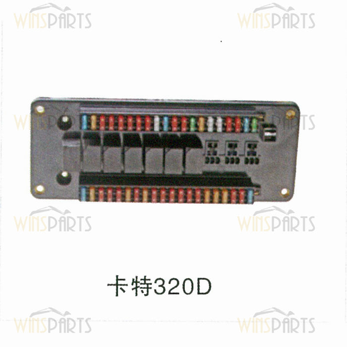 238-2319 2382319 CAT BASE Relay Fuse Box BASE Assy Caterpillar 318D2 ...