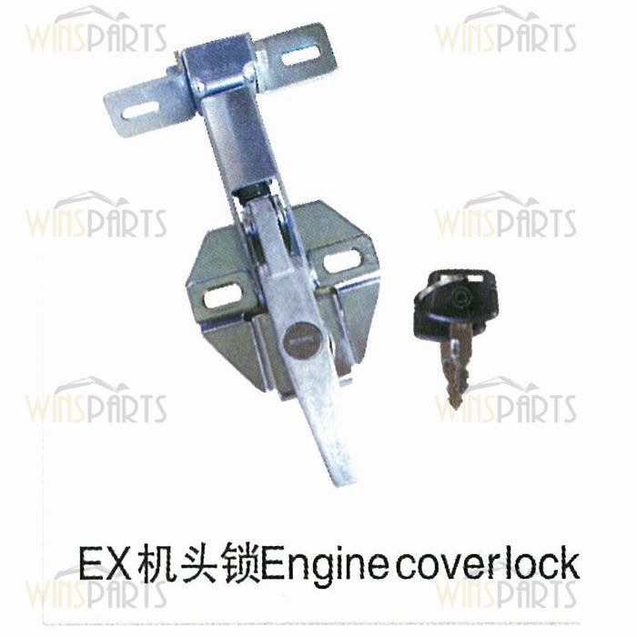 EX200 Catch Engine Cover Lock CATCH ASSY Fits Hitachi Excavator parts ...