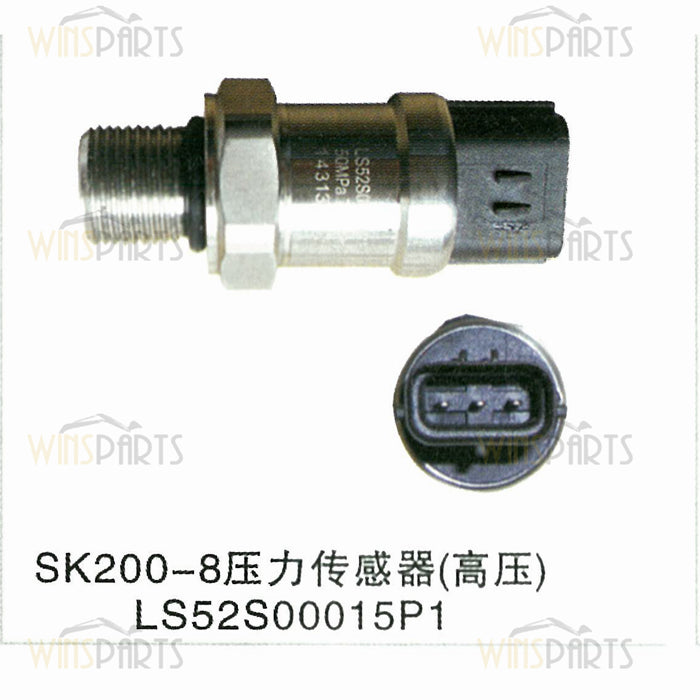 LS52S00015P1 50Mpa High Pressure Sensor Switch Kobelco SK200-8 SK850 ...